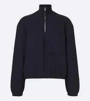 Bottega Veneta Wool Half-zip Sweater
