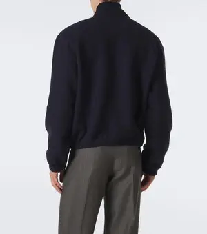 Bottega Veneta Wool Half-zip Sweater