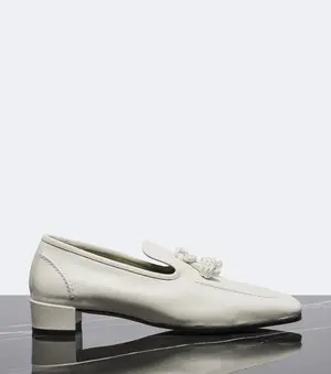 Bottega Veneta Romeo Tasseled Leather Loafers