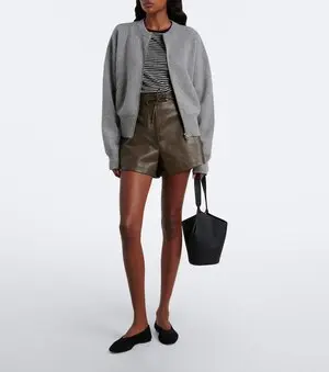 Extreme Cashmere N°478 Xtra Fun Cashmere Zip-up Cardigan - Grey
