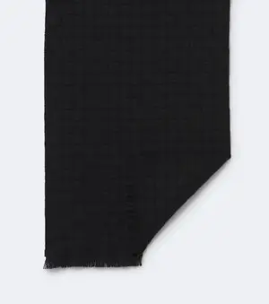Bottega Veneta Intrecciato Cashmere Scarf