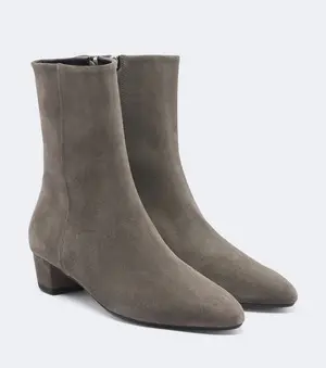 AeydĒ Yasmin Suede Ankle Boots