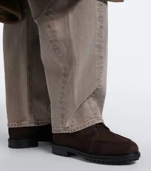 AeydĒ Tate Suede Lace-up Boots