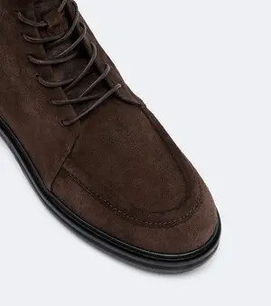 AeydĒ Tate Suede Lace-up Boots