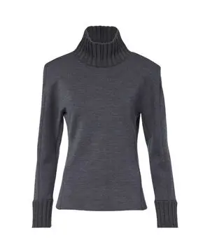 Bottega Veneta Wool-blend Turtleneck Sweater - Grey