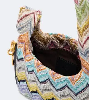 Missoni Zigzag Jacquard Lamé Top-handle Bag