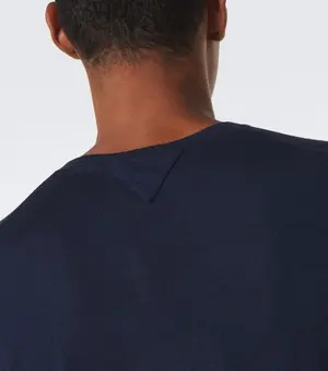 Prada Cashmere And Silk Crewneck Sweater - Blue