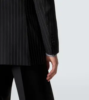 TOM FORD Striped Wool Twill Blazer