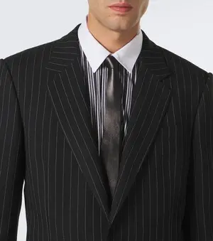 TOM FORD Striped Wool Twill Blazer