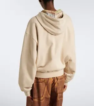 Acne Studios Cotton Jersey Zip-up Hoodie