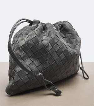 Bottega Veneta Dustbag Small Suede Pouch