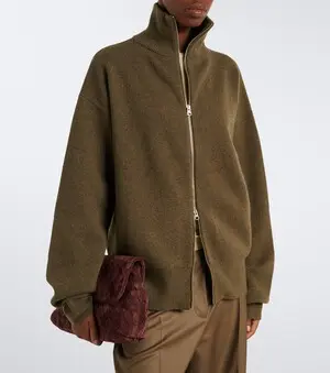 Extreme Cashmere N°319 Xtra Out Cashmere Zip-up Sweater