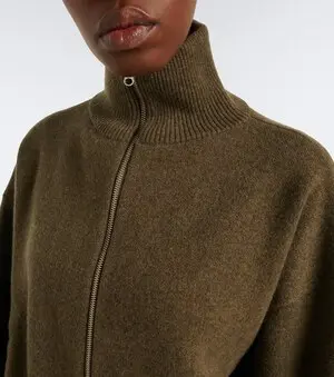 Extreme Cashmere N°319 Xtra Out Cashmere Zip-up Sweater