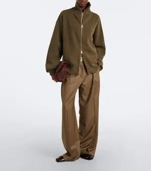 Extreme Cashmere N°319 Xtra Out Cashmere Zip-up Sweater