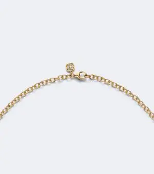 SYDNEY EVAN 14kt Charm Necklace With Gemstones