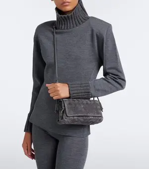 Bottega Veneta Notturno Mini Bag - Grey