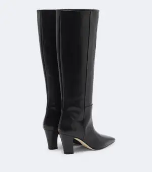 AeydĒ Silva Leather Knee-high Boots
