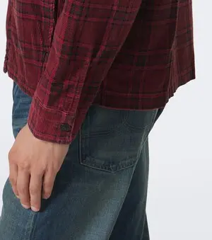 Ralph Lauren Plaid Cotton Corduroy Overshirt