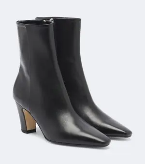 AeydĒ Maris Leather Ankle Boots