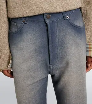 Acne Studios Cotton Fleece Wide-leg Pants