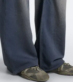 Acne Studios Cotton Fleece Wide-leg Pants