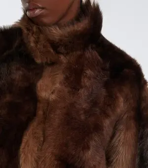 Nour Hammour Cameron Shearling Jacket
