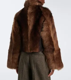 Nour Hammour Cameron Shearling Jacket