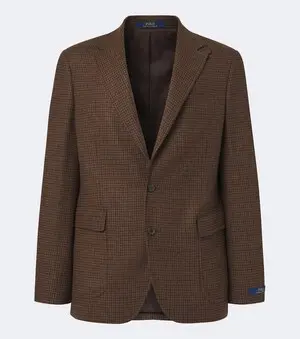 Polo Ralph Lauren Checked Wool-blend Blazer