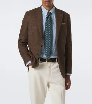 Polo Ralph Lauren Checked Wool-blend Blazer