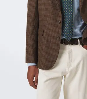 Polo Ralph Lauren Checked Wool-blend Blazer