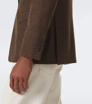Polo Ralph Lauren Checked Wool-blend Blazer