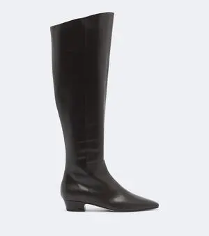 AeydĒ Ilaria Leather Over-the-knee Boots
