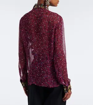 Dries Van Noten Embellished Embroidered Shirt