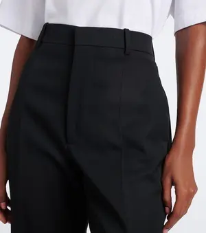 Bottega Veneta Wool Straight Leg Pants
