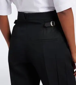 Bottega Veneta Wool Straight Leg Pants