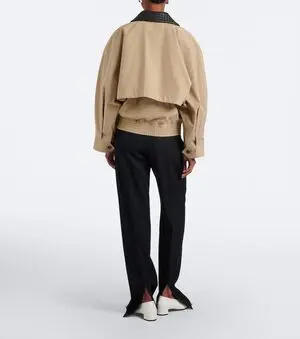 Bottega Veneta Wool Straight Leg Pants
