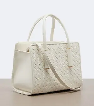 Bottega Veneta Barbara Small Leather Top-handle Bag