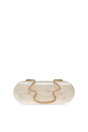 Cult Gaia Ilaria Clutch Bag - Cream