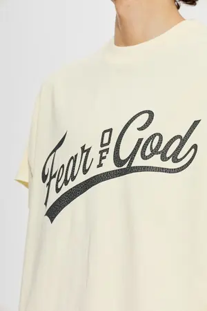 Fear Of God Long Sleeve Cotton T-shirt With Print