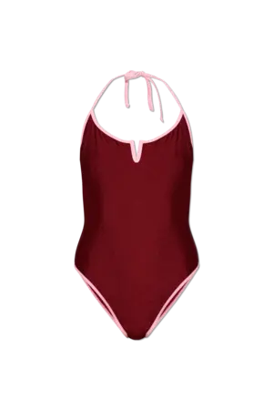 Moschino One-piece Swimsuit - Burgundy
