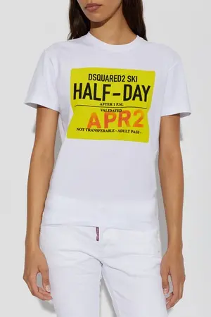 Dsquared2 Cotton T-shirt With Print