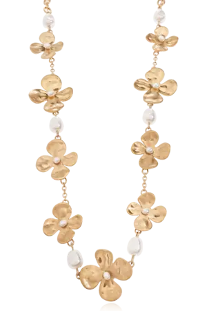 Cult Gaia Lucky" Necklace - Gold