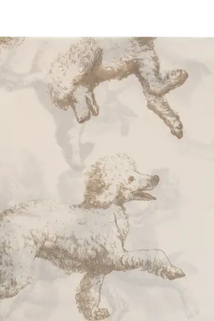 Jacquemus Silk Scarf 'caniche - Cream