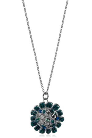 Marni Necklace With Pendant - Silver