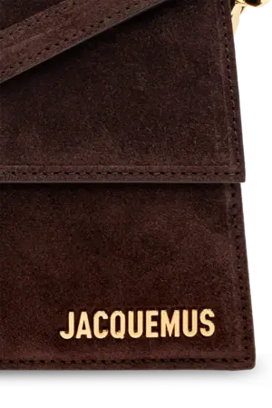 Jacquemus Suede Leather Bambino Bag - Brown