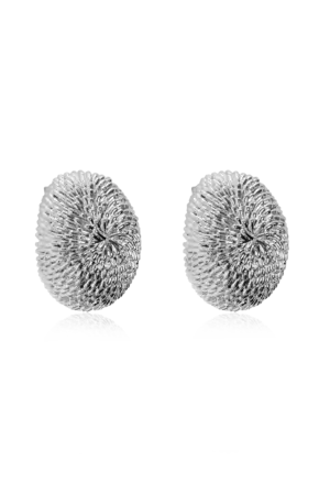 Jacquemus Brass Earrings ‘herisson - Silver