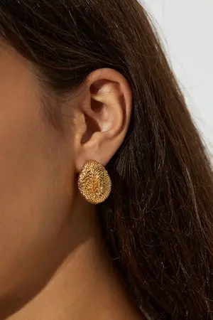 Jacquemus Brass Earrings ‘herisson