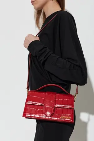 Jacquemus Leather ‘bambino’ Bag - Red