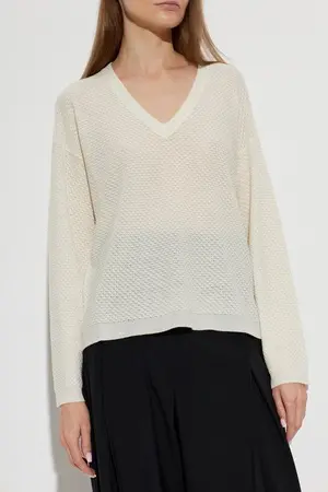 Fabiana Filippi Wool Sweater With Sequins