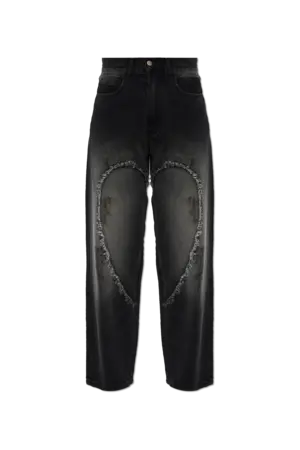 CARNE BOLLENTE Vintage Effect Jeans